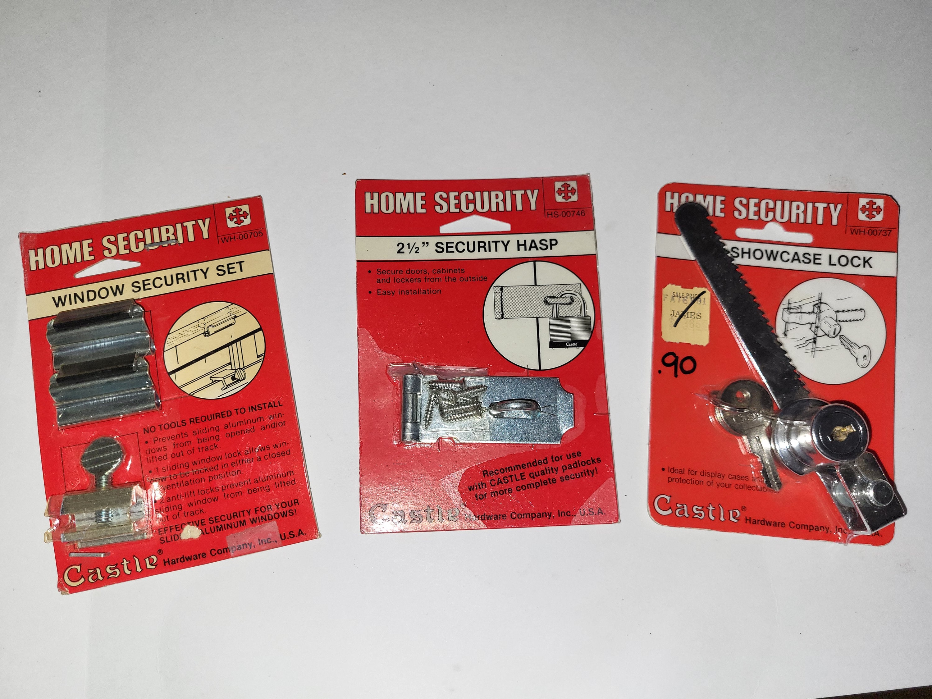 Vintage Home Security Hardware From Castle Hardware - Etsy