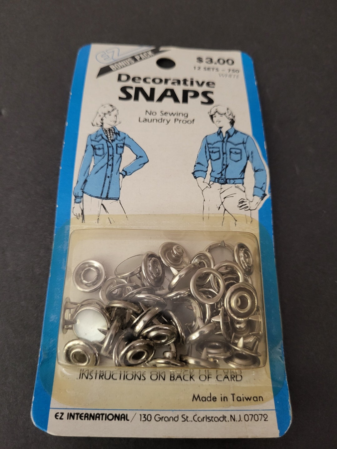 EZ Bonus Pack Decorative Snaps - Etsy