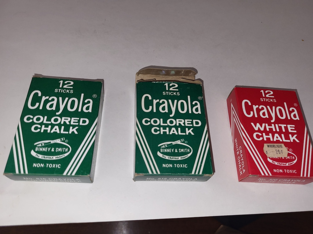 Vintage Crayola Chalk: YOU CHOOSE - Etsy