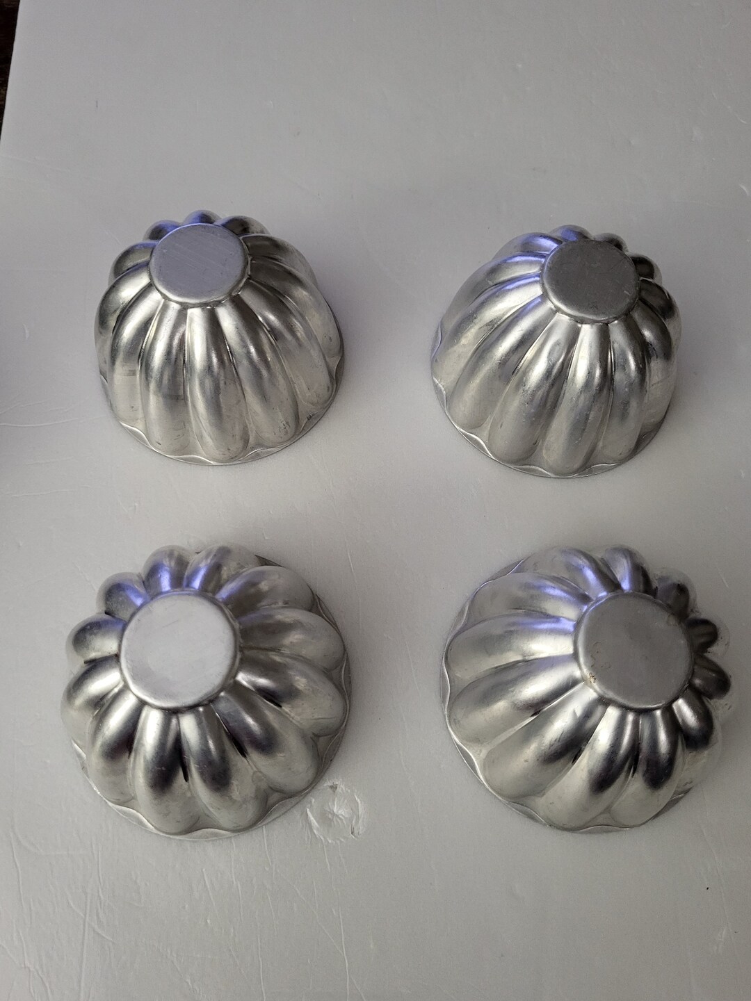 4 Vintage Jello Molds - Etsy