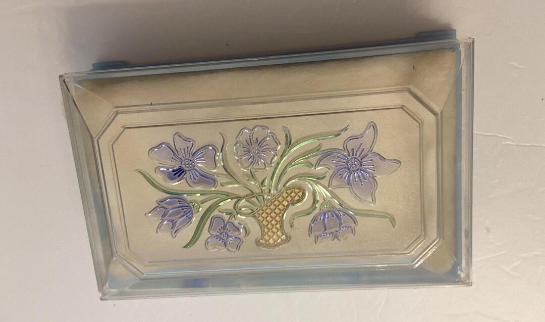 Fosta Floral Vanity Box - Etsy