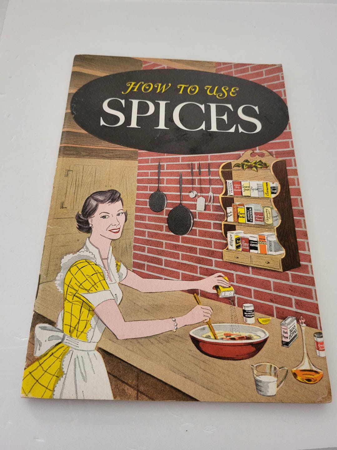 Vintage How to Use Spices Booklet - Etsy