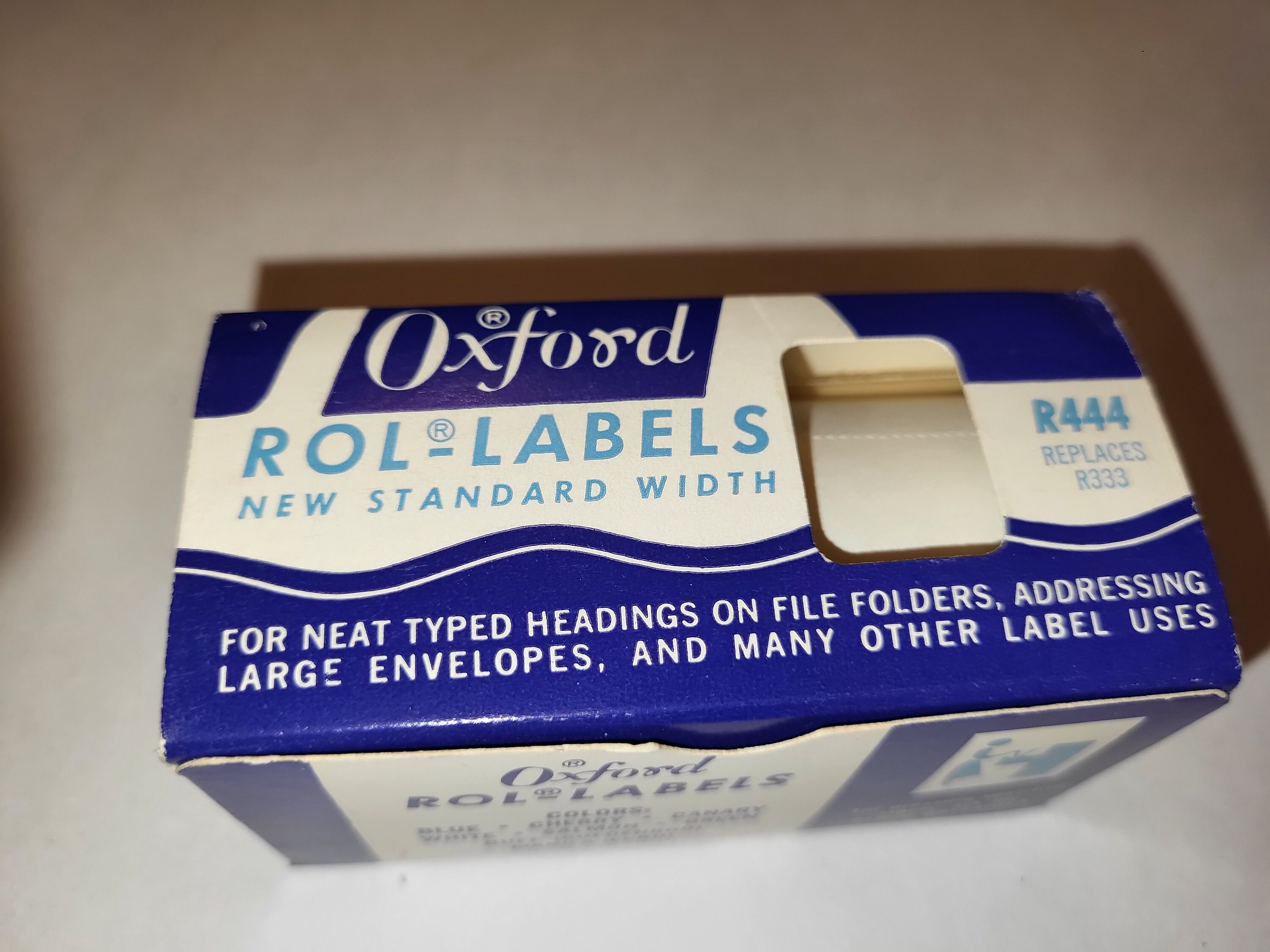 Oxford Rol Labels for Typewriter - Etsy