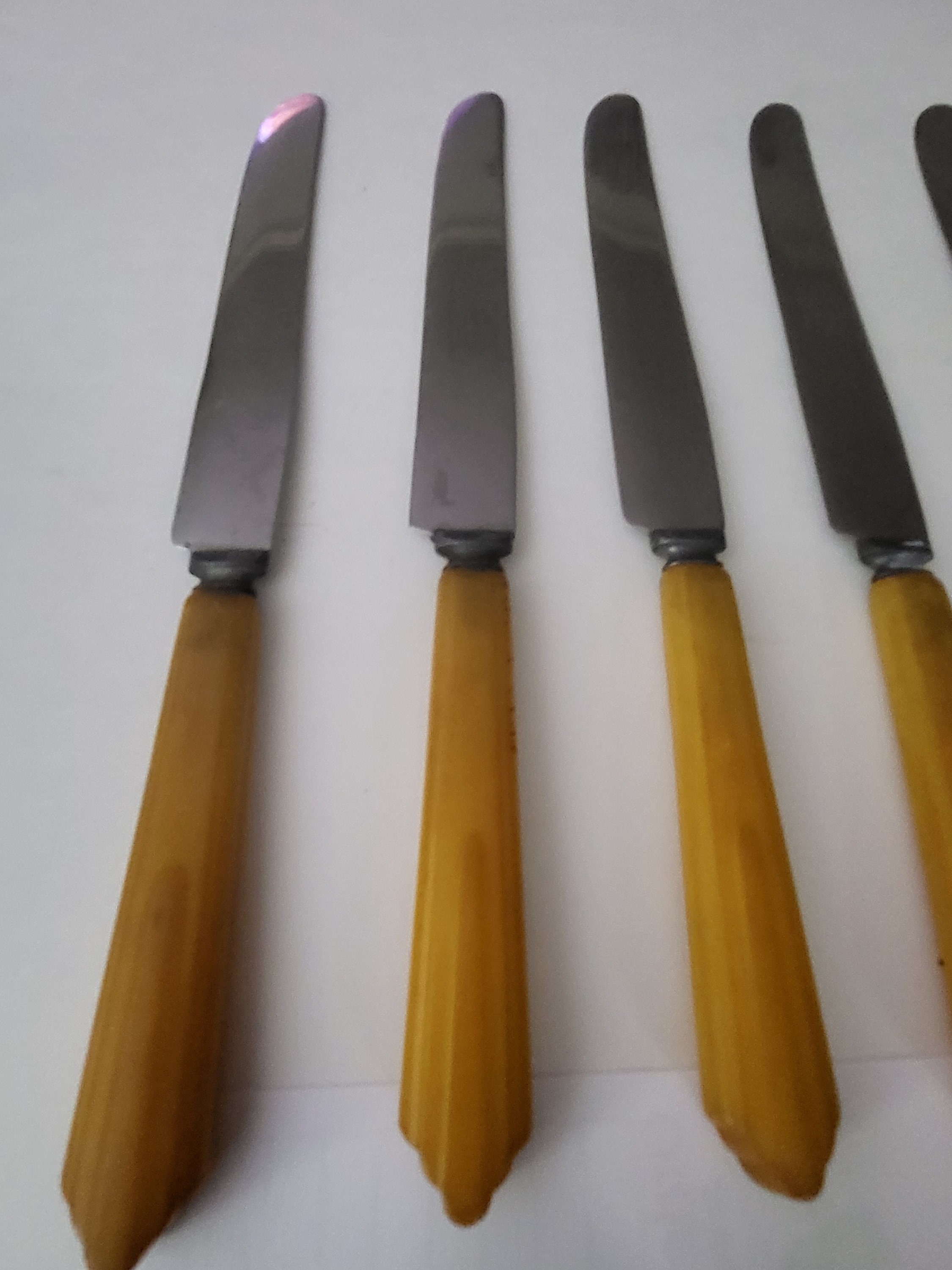 Vintage Bakelite Silverware - Etsy