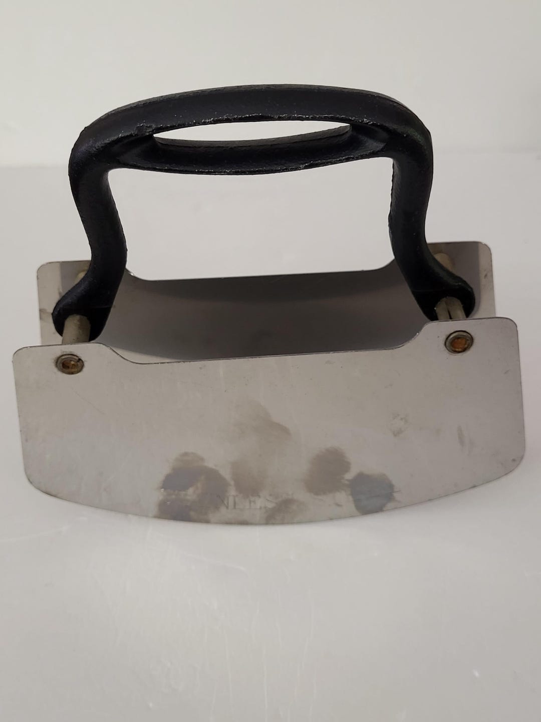 Stainless Steel Double Chopper - Etsy