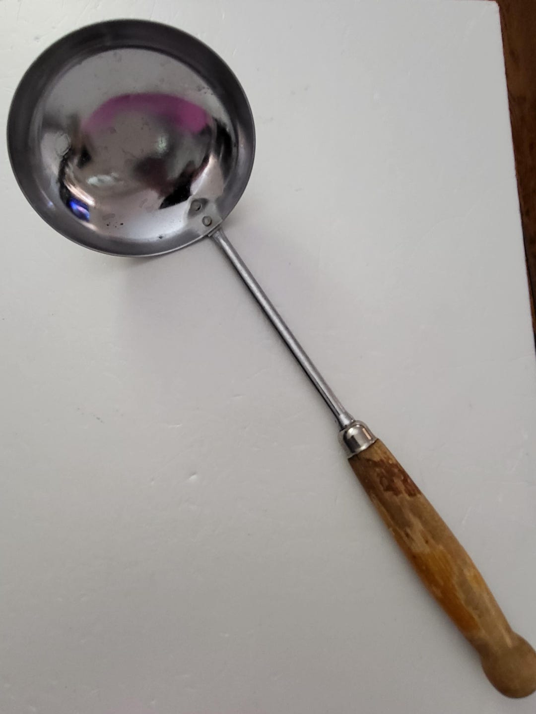 A&J Ladle With Wood Handle - Etsy