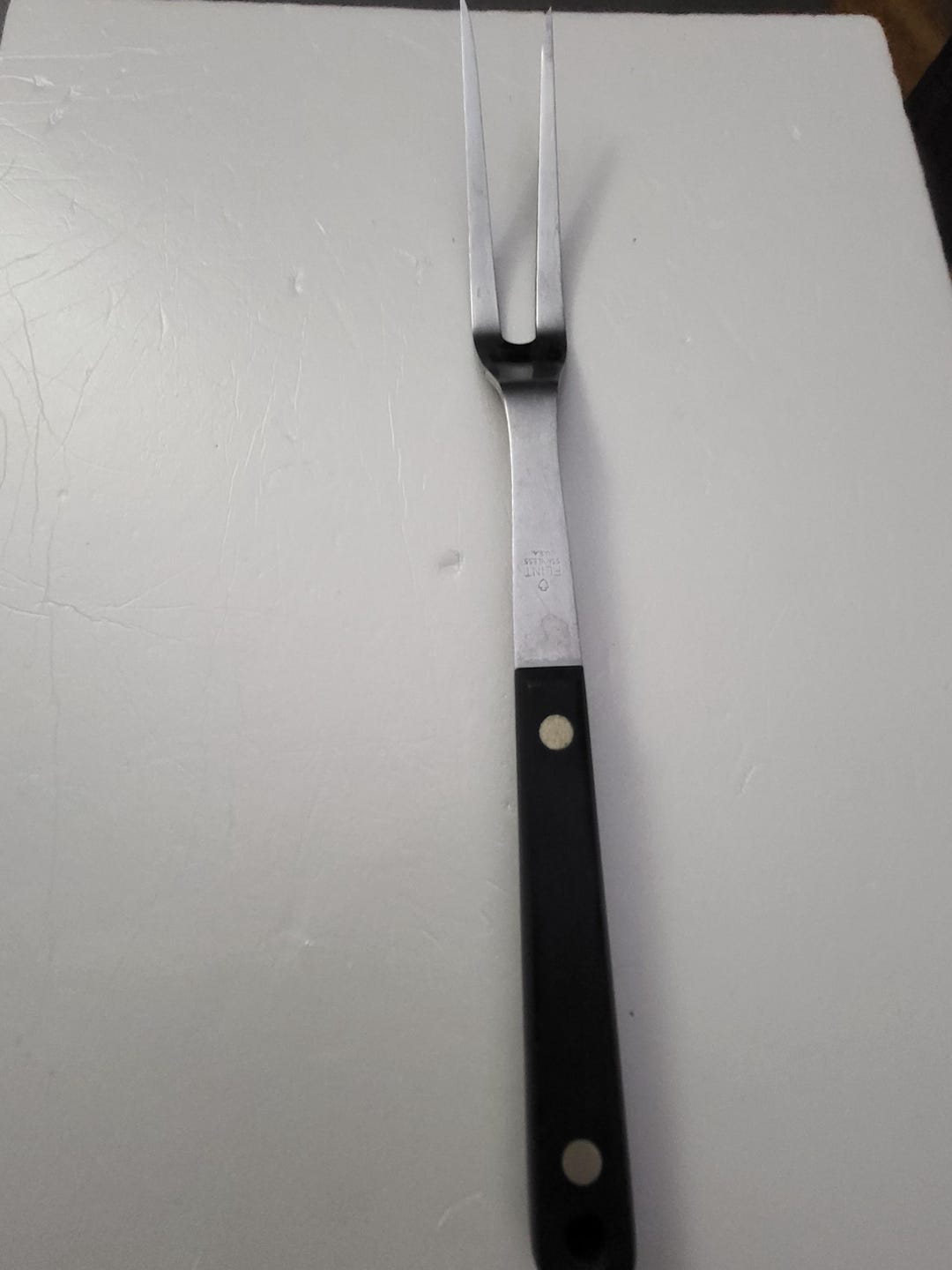 Flint Stainless Fork - Etsy