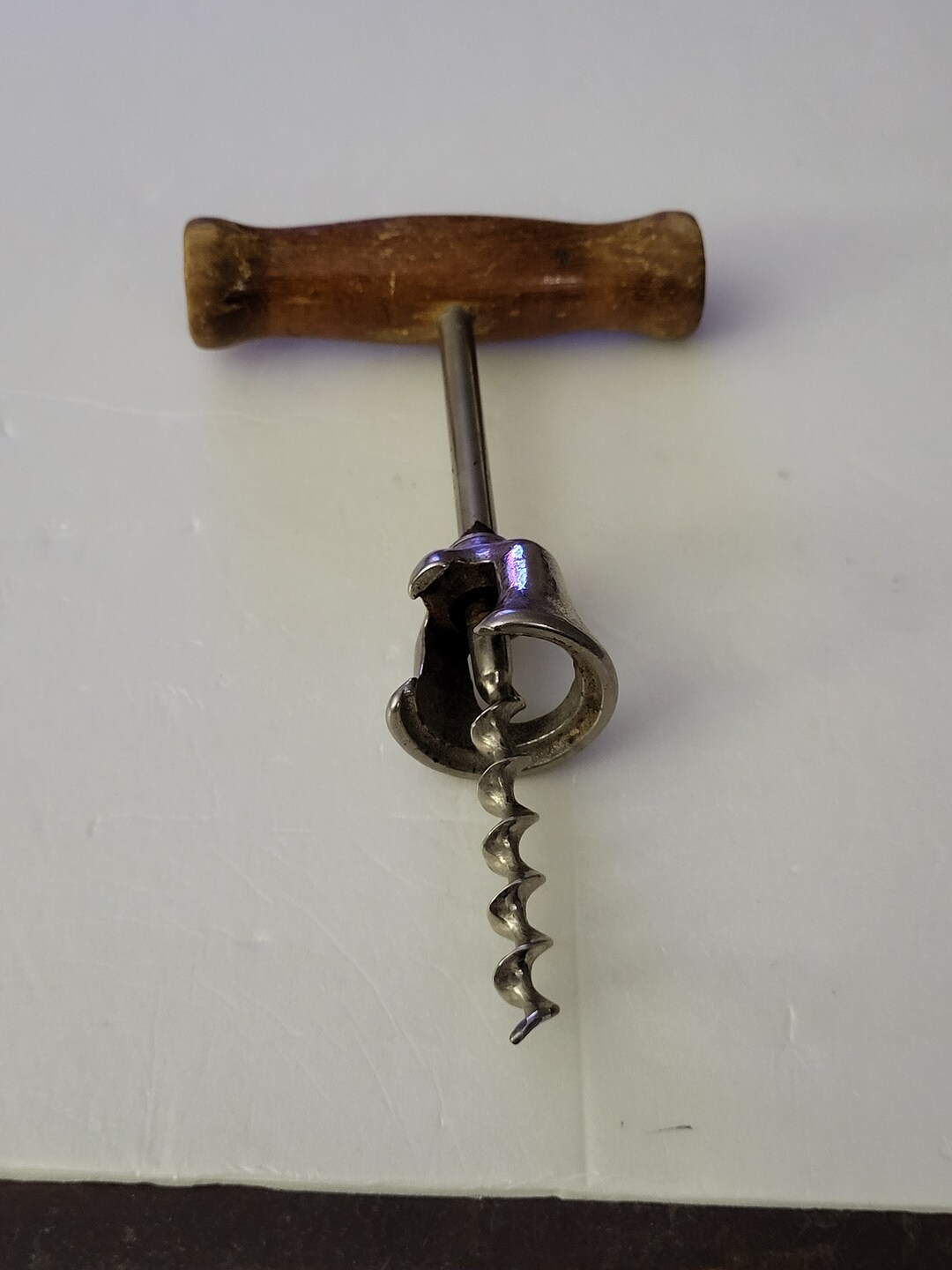 Corkscrew With a Wood Handle - Etsy