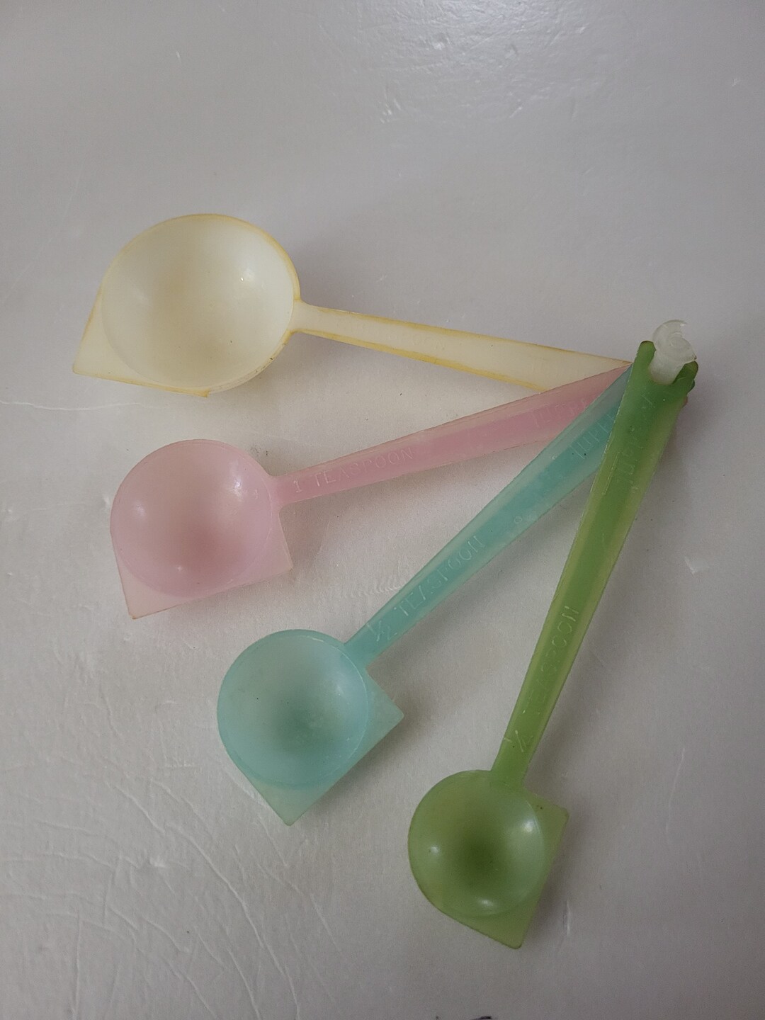 Vintage Tupperware Measuring Spoons - Etsy