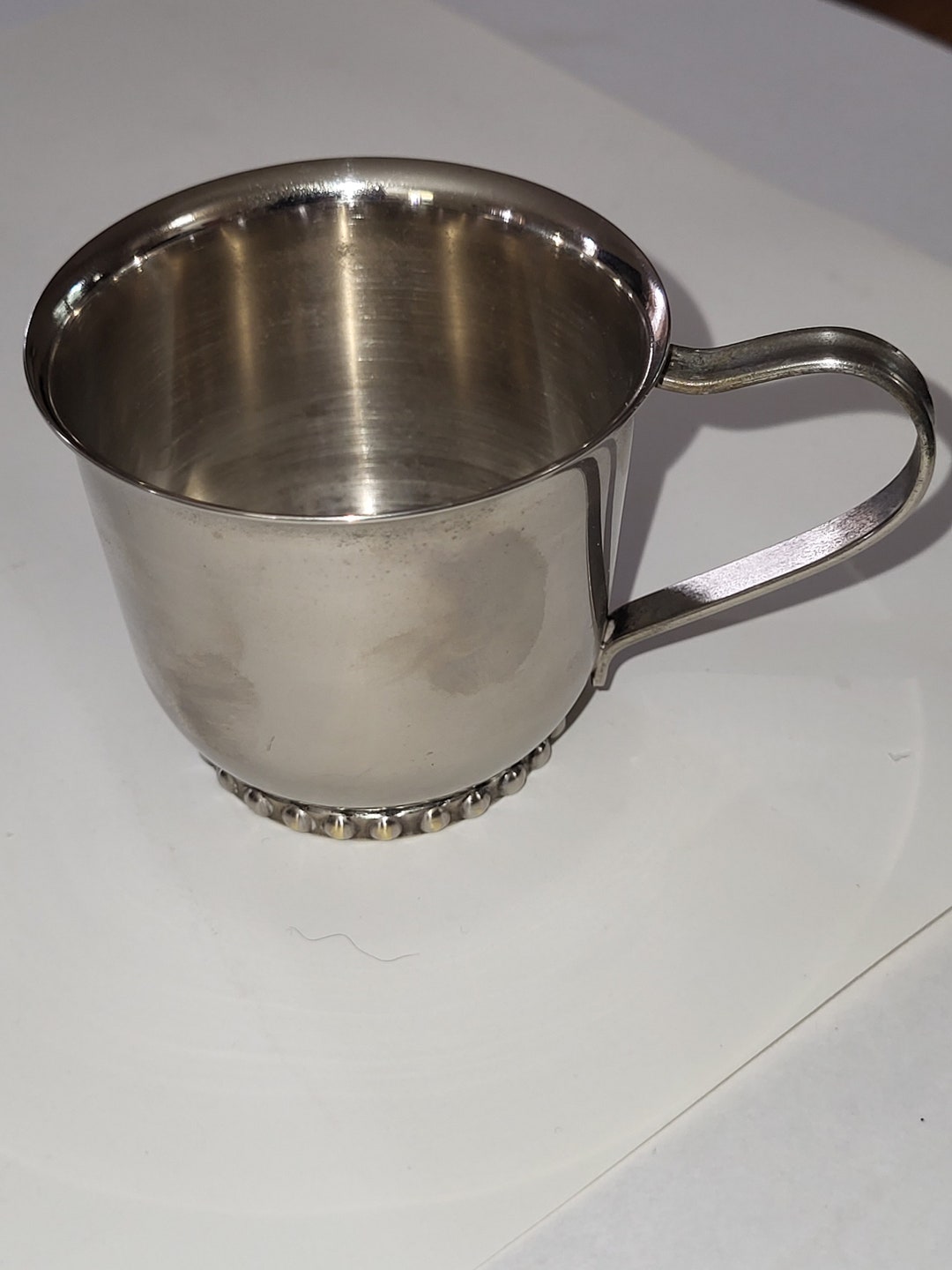 Leonard Silverplate Baby Cup - Etsy