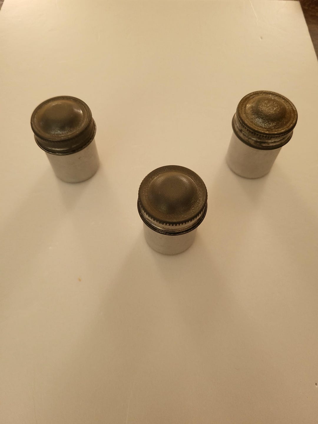 Three Empty Aluminum Film Canisters - Etsy