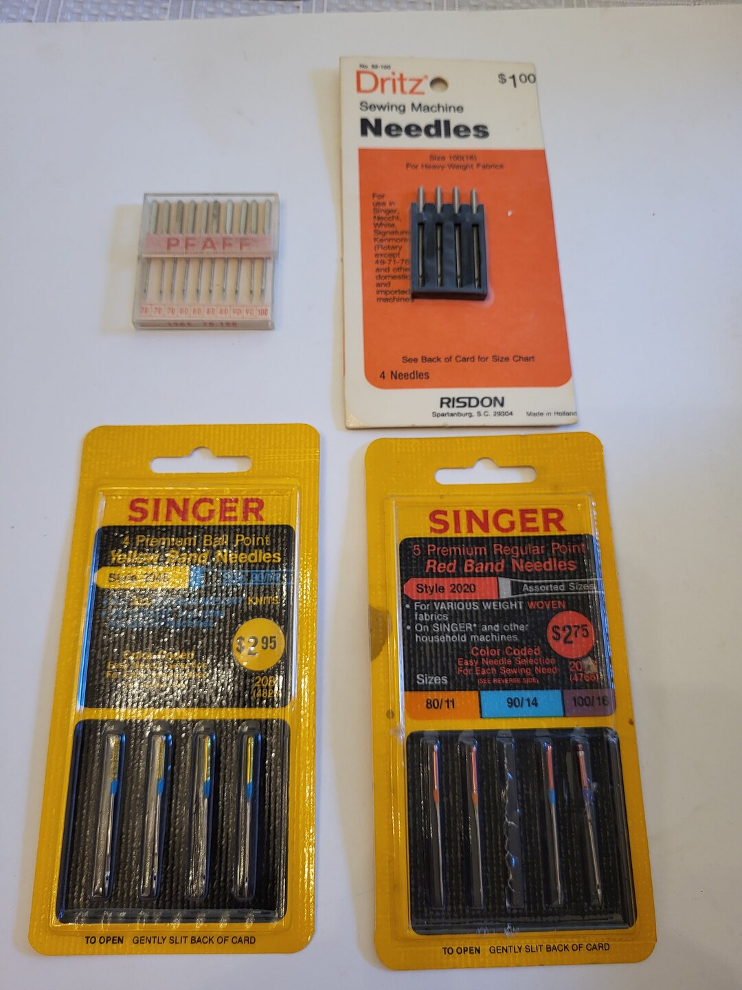 Vintage Sewing Machine Needles: YOU CHOOSE - Etsy