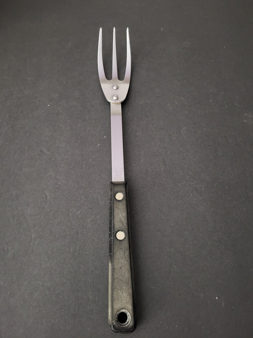 Ekco Forge Three Tine Fork (damaged Handle) - Etsy