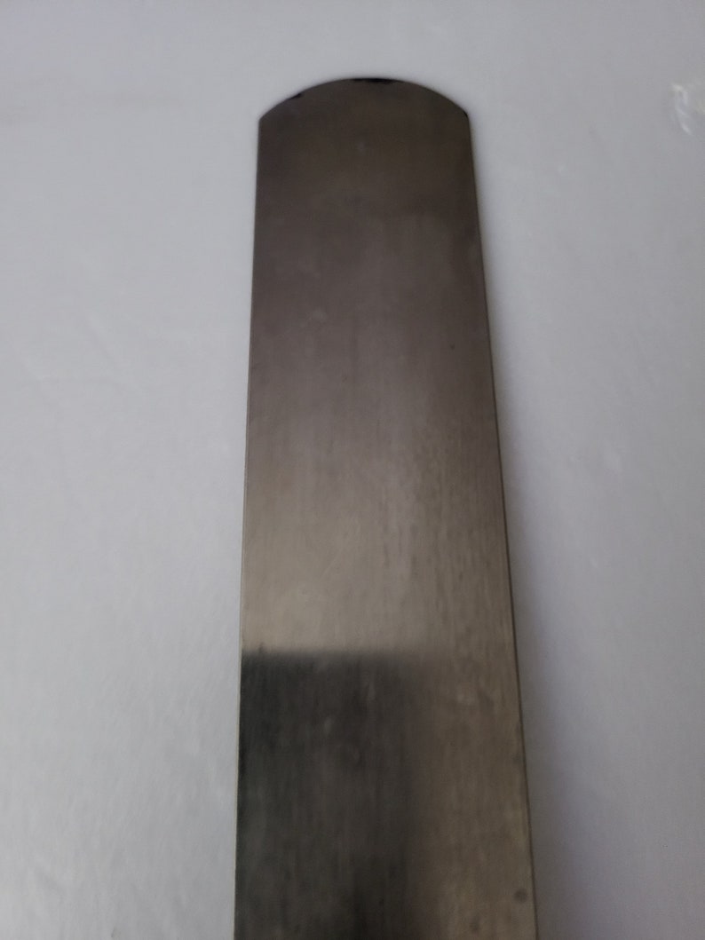 Vintage Long Spatula With Wood Handle - Etsy