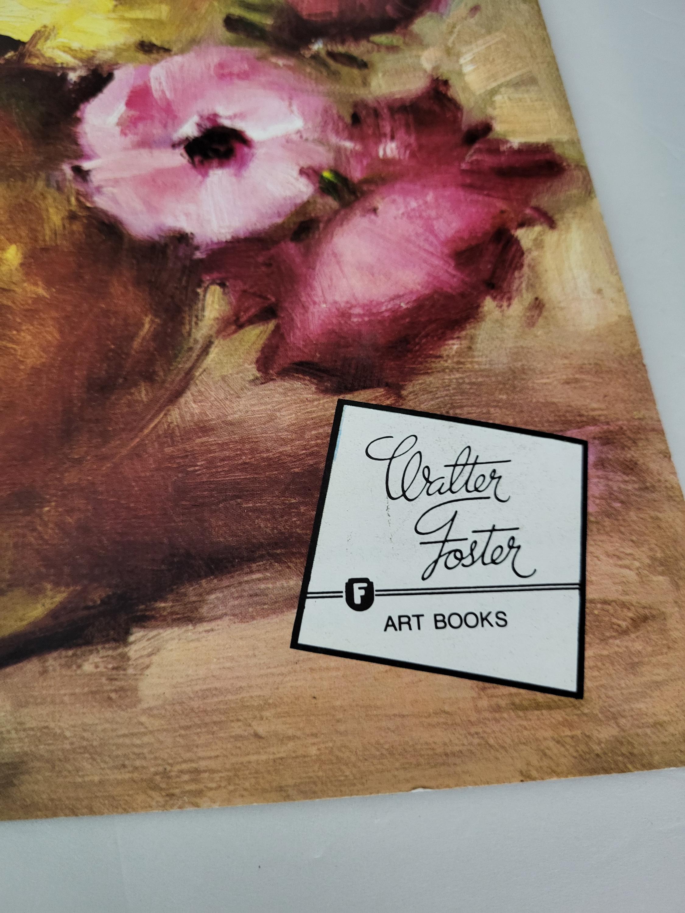 Walter Foster Art Book: How to Draw and Paint Flowers - Etsy