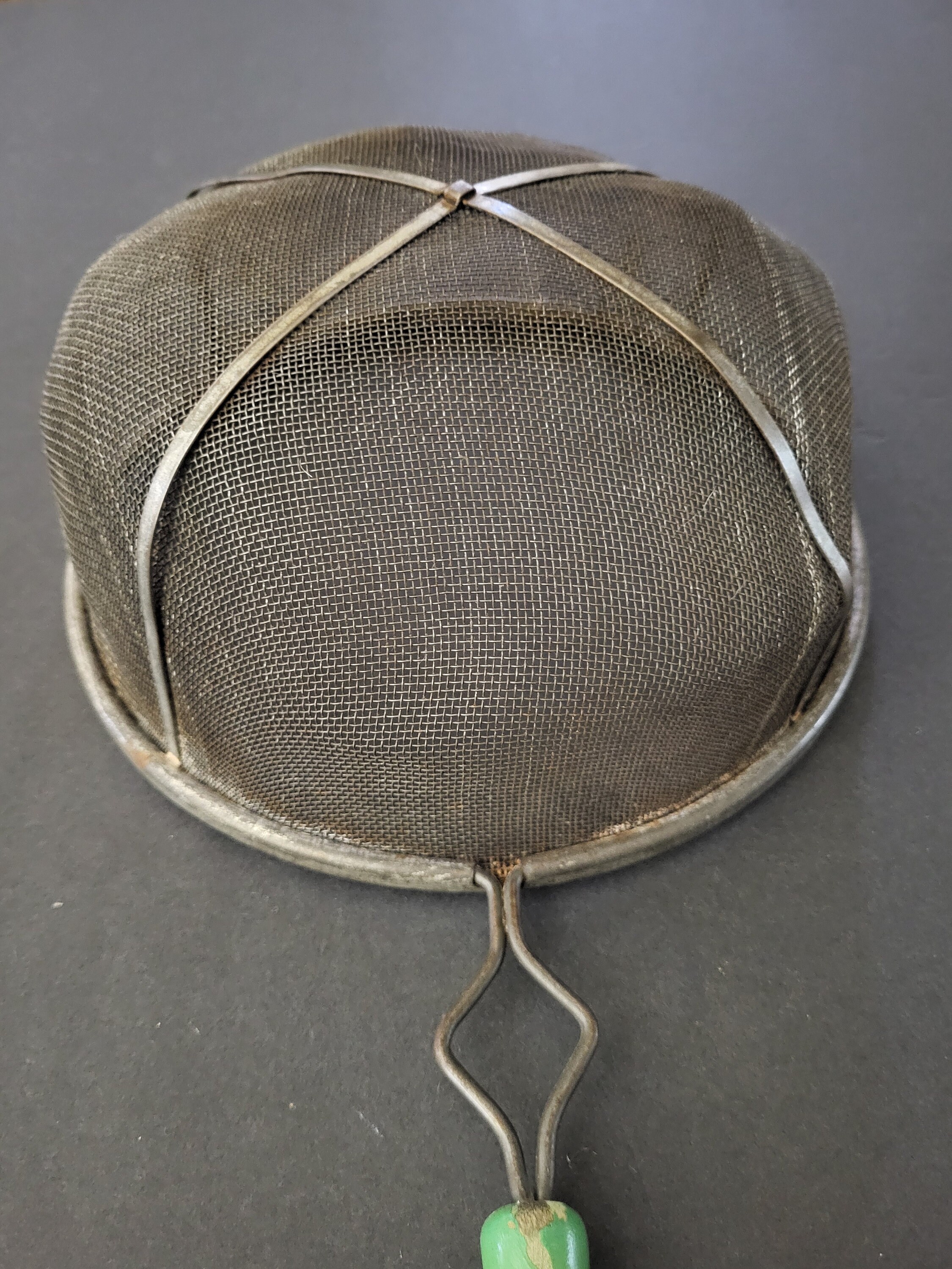 Large Strainer With Wood Handle - Etsy