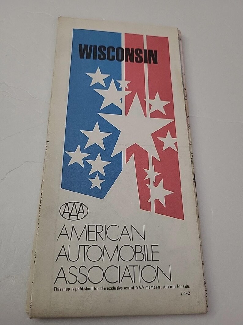 1970's AAA Maps: YOU CHOOSE - Etsy