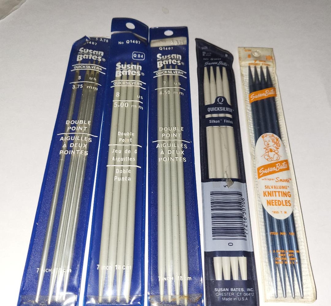 Susan Bates Double Point Knitting Needles - Etsy