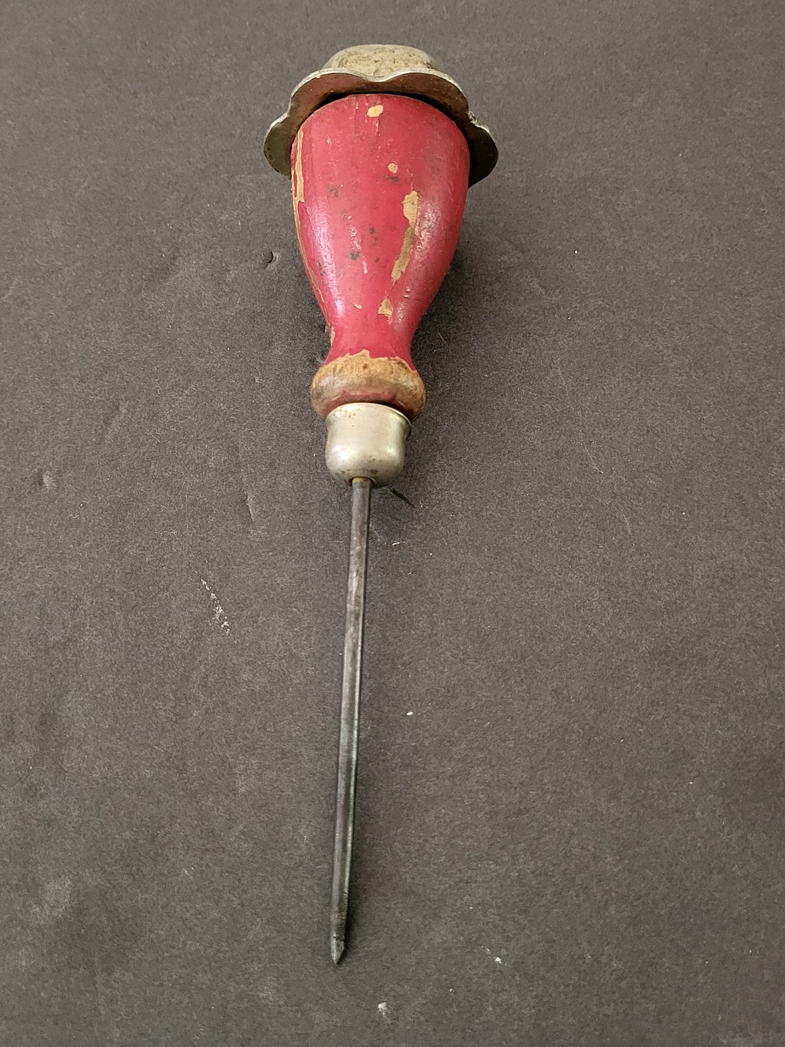 Vintage Ice Pick With Wood Handle - Etsy