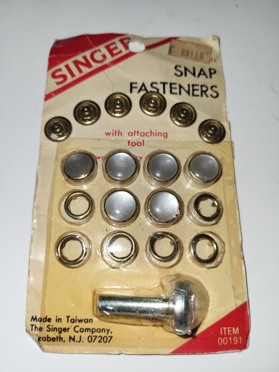 Singer Snap Fasteners - Etsy