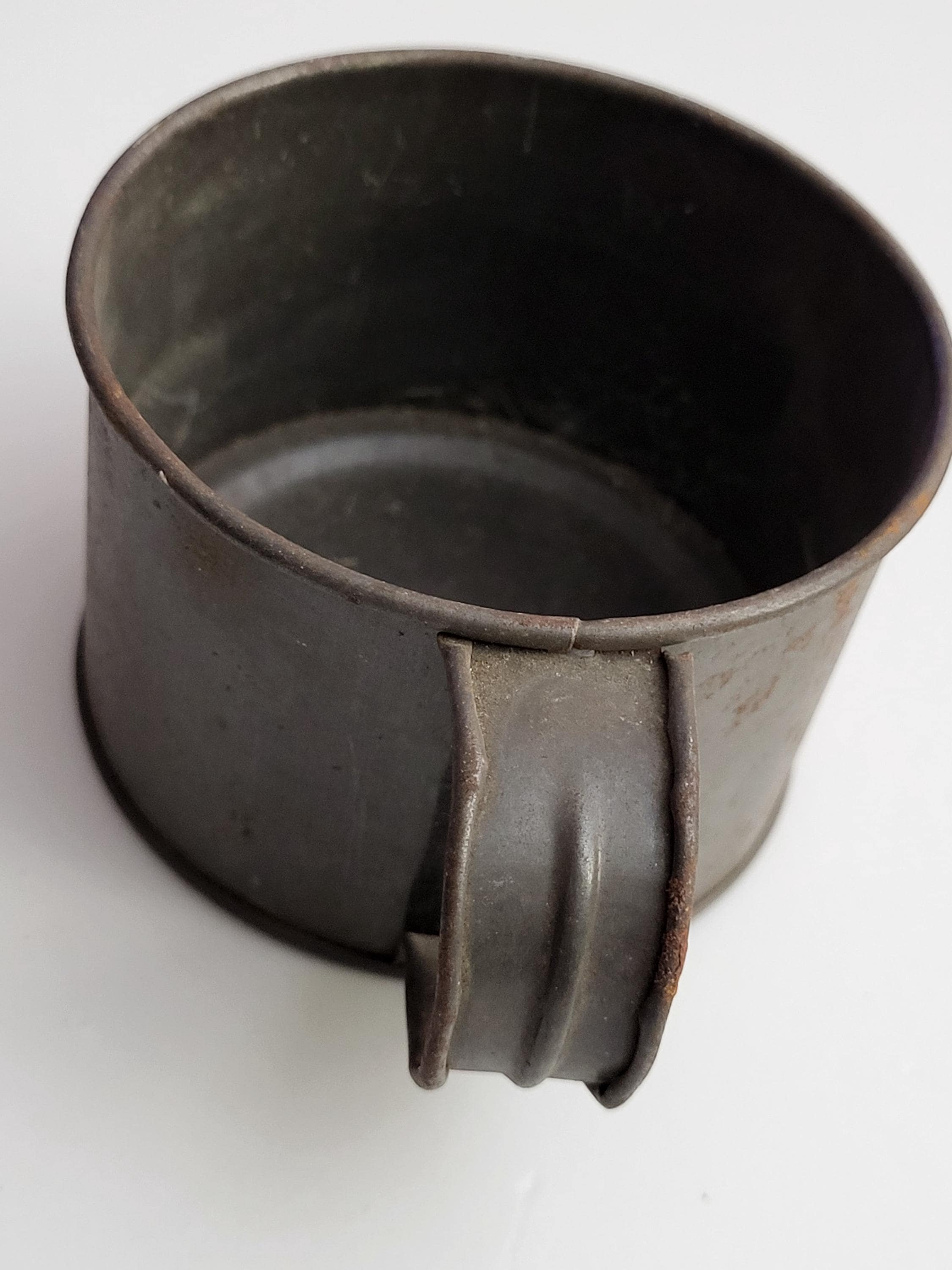 Vintage Metal Cup - Etsy