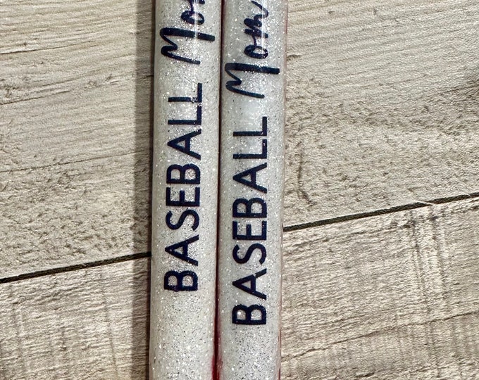 Baseball Mom Glitter Gel Pen - Etsy