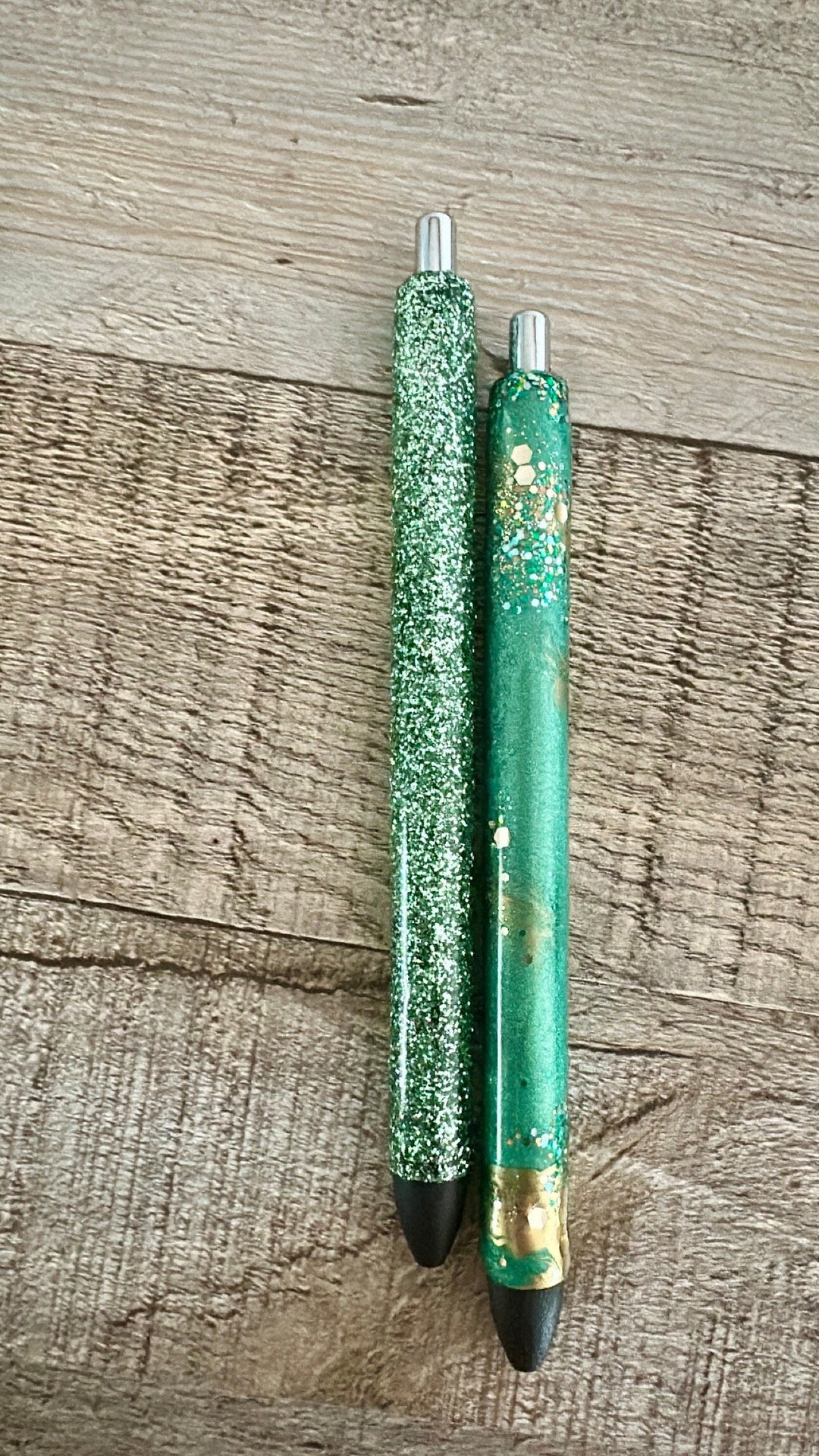 Turquoise Themed Glitter Gel Pens-customizable - Etsy