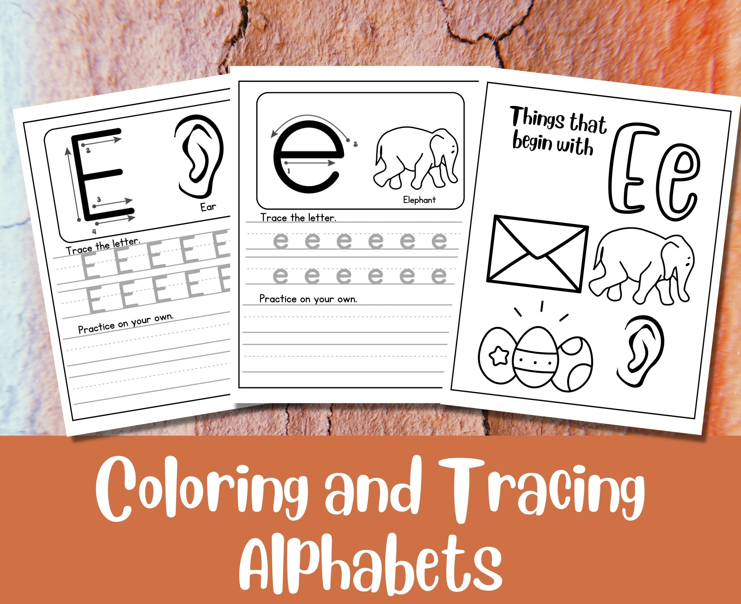 Alphabet Worksheets|printable|tracing Letters|coloring|homeschool ...