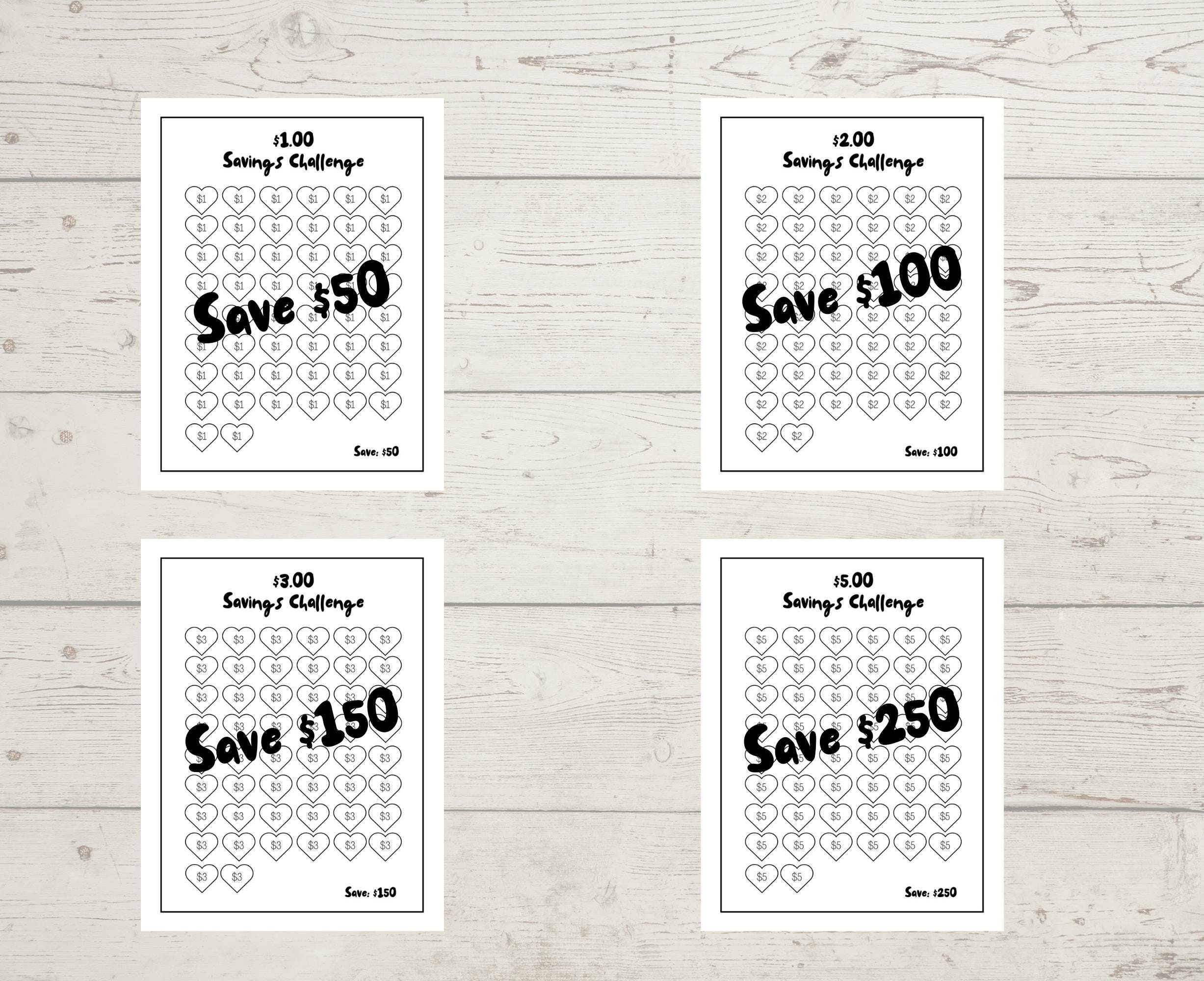 Savings Tracker Printables savings Tracker Bundle Money Saving ...