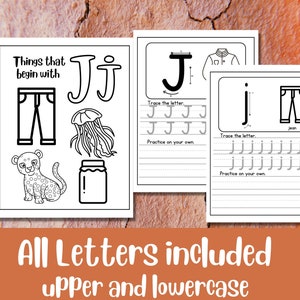 Alphabet Worksheets|printable|tracing Letters|coloring|homeschool ...
