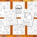 20 Coloring Pages, Fall Coloring Pages, Autumn Coloring Sheets, Autumn ...