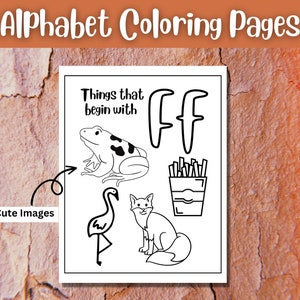 Alphabet Worksheets|printable|tracing Letters|coloring|homeschool ...