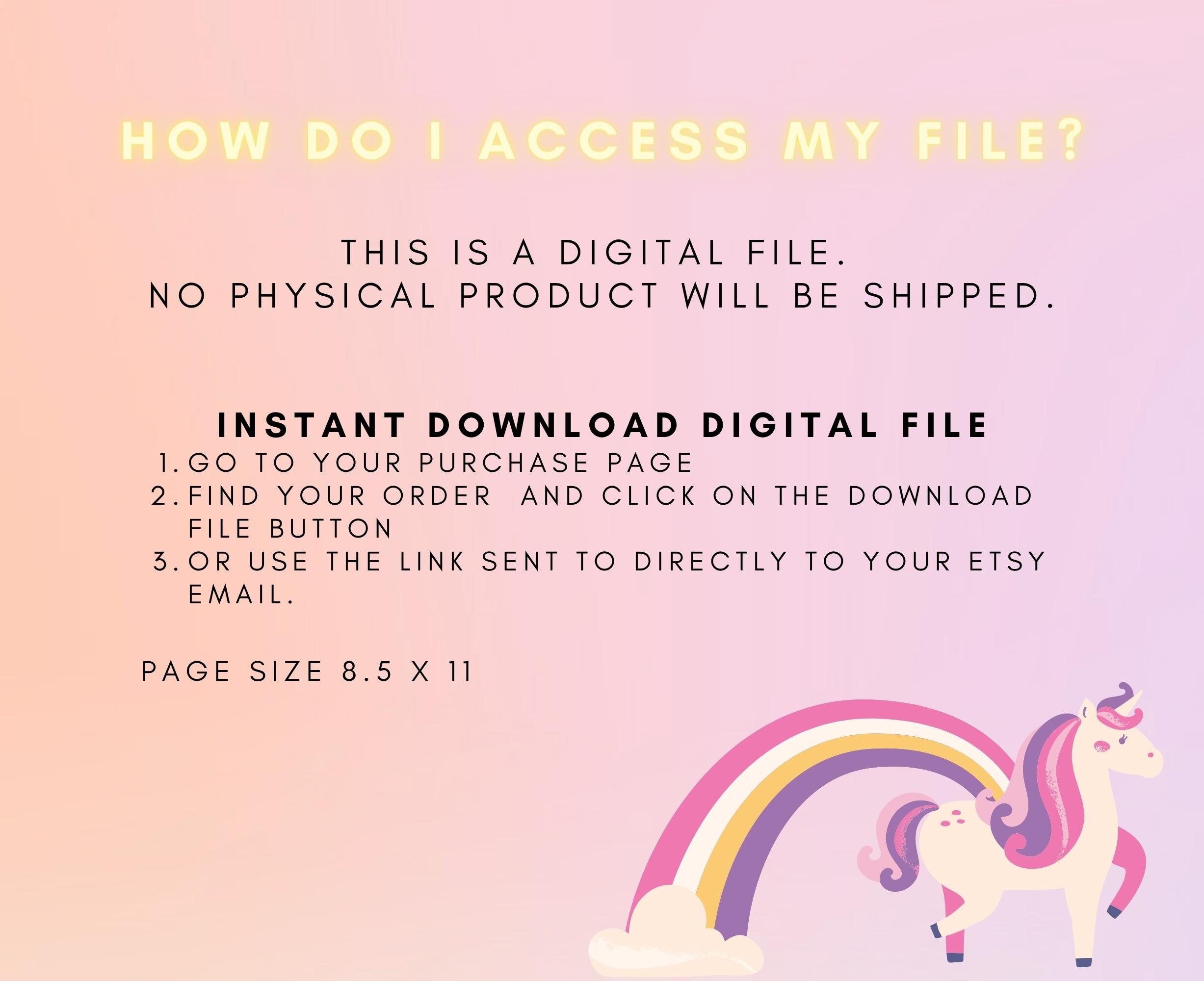 INSTANT DOWNLOAD Unicorn Coloring Pages Unicorn Printables Unicorn instant-download-unicorn-coloring-pages-unicorn-printables-unicorn