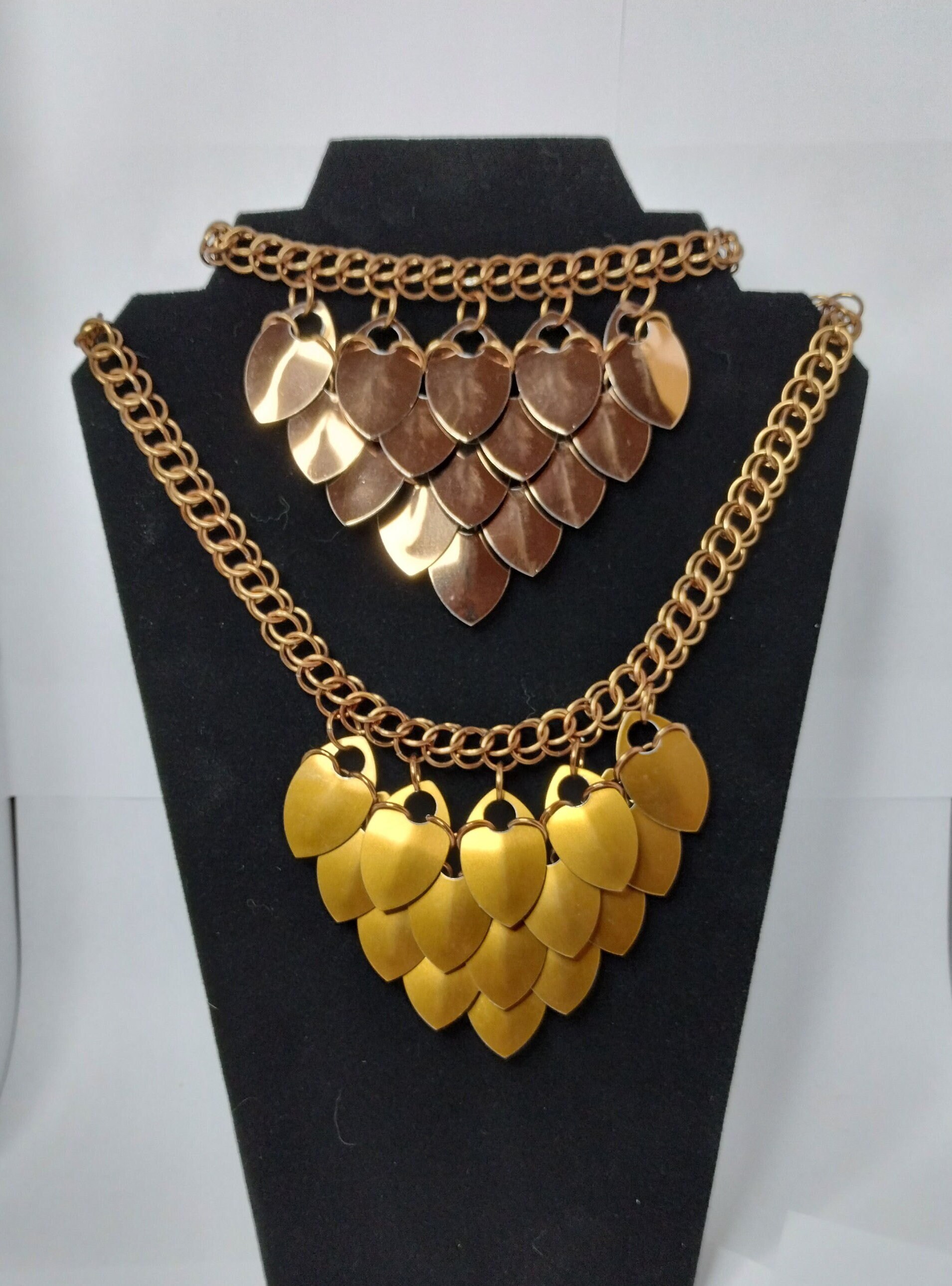 Dragon Scale Necklace - Etsy