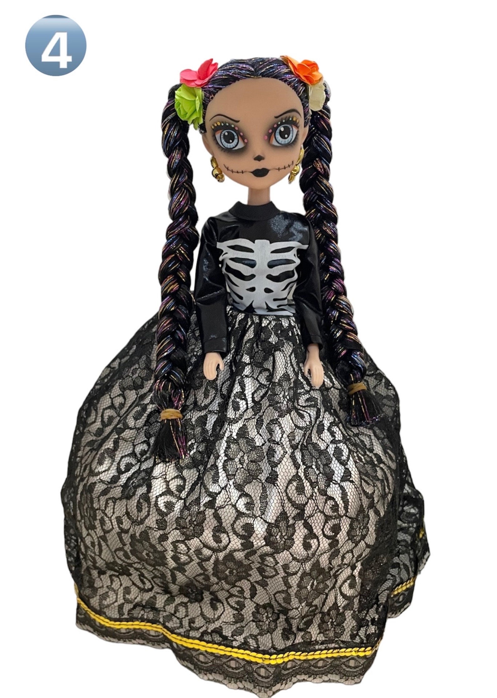 Catrina Doll Mexican Catrinas-halloween /monster Doll/gothic - Etsy