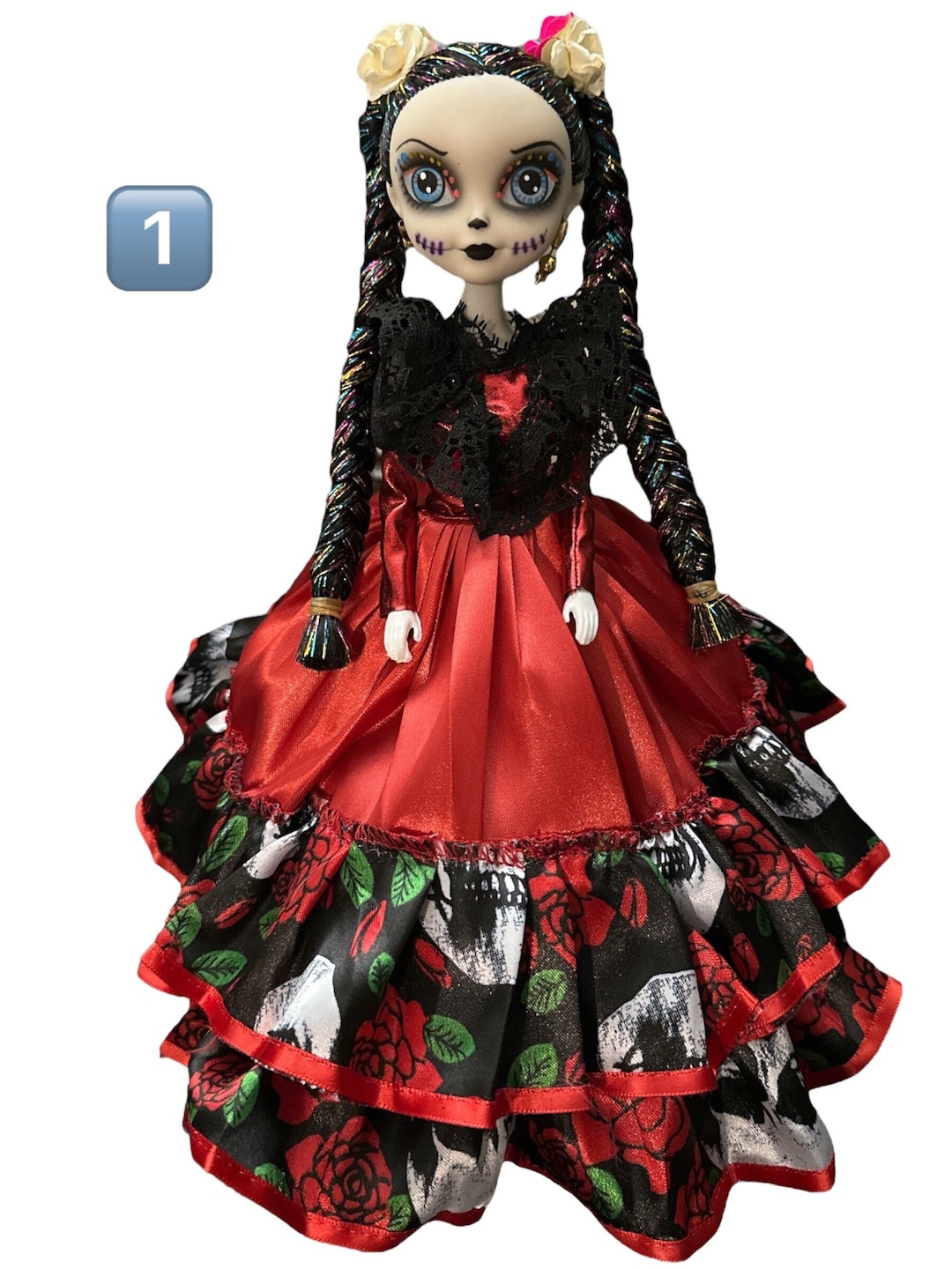 Catrina Doll Mexican Catrinas-halloween /monster Doll/gothic - Etsy