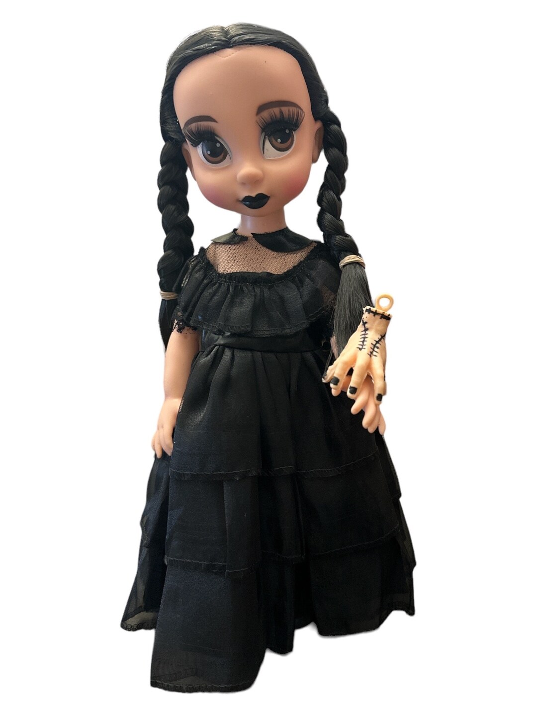 Wednesday Addams Doll Whit Little Hand/ Merlina Addams With Fingers ...