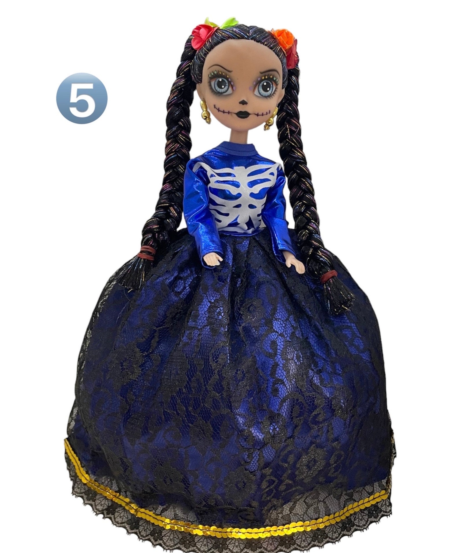 Catrina Doll Mexican Catrinas-halloween /monster Doll/gothic - Etsy