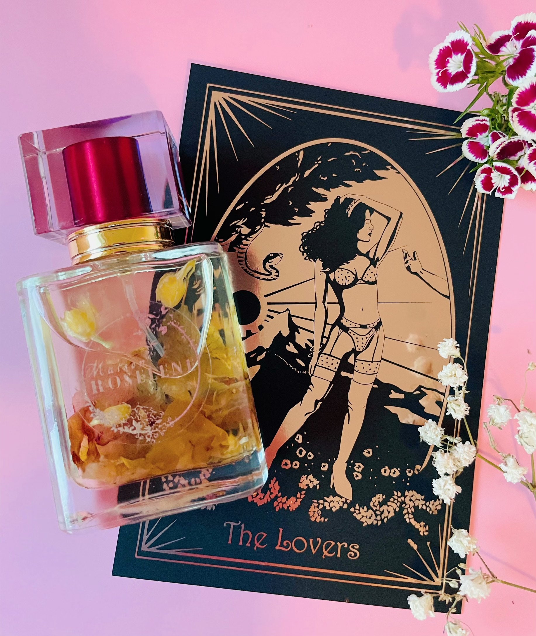 Love and Passion Tarot Perfume: the Lovers Ritual Spell Perfume Oil ...