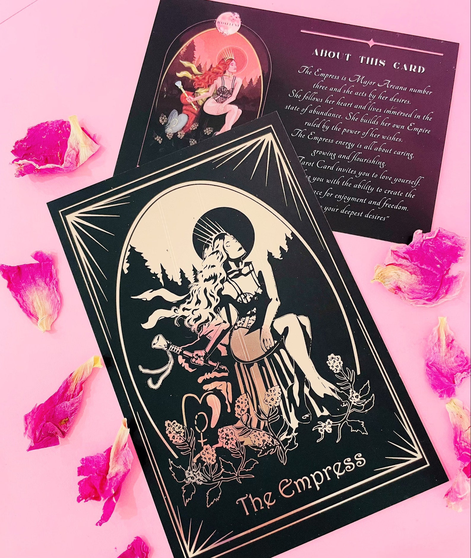 Abundance Perfume Oil: the Empress Tarot, Aromatherapy Ritual Oil - Etsy