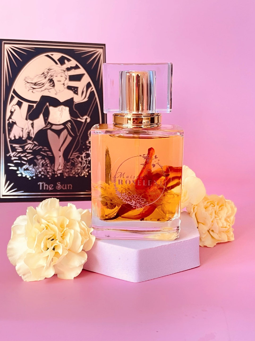 The Sun Tarot Perfume: Essential Oil Aromatherapy for Luck & Joy - Etsy