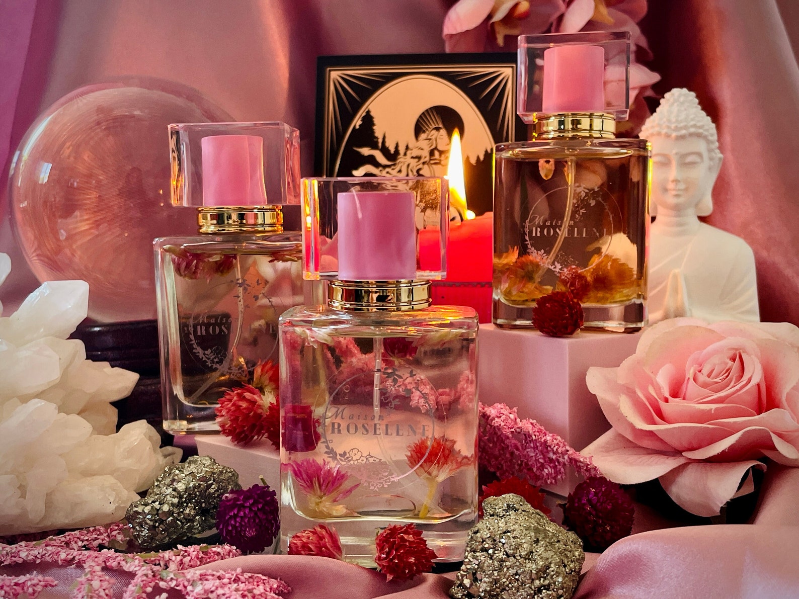 Abundance Perfume Oil: the Empress Tarot, Aromatherapy Ritual Oil - Etsy