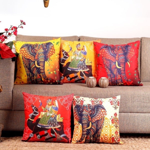 Indian Cushion Cover - Etsy