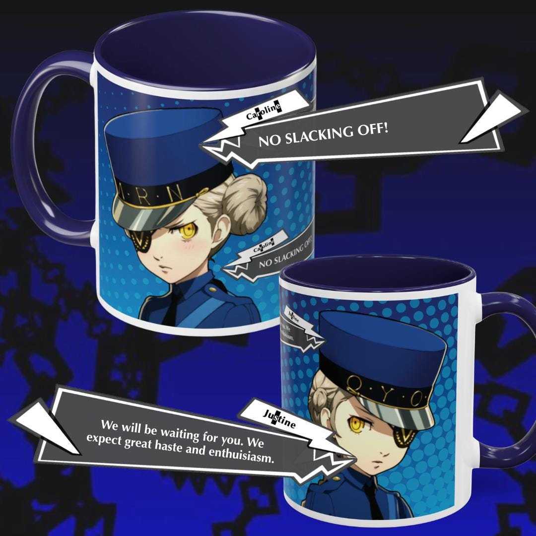 Persona 5 Caroline & Justine Ceramic Coffee Mug - the Velvet Room ...