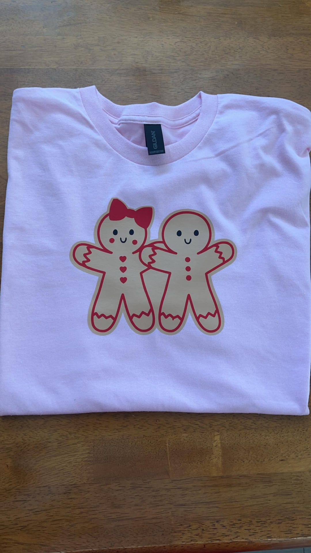 Gingerbread Crew Neck T-shirt: Holiday Baking Tee - Etsy