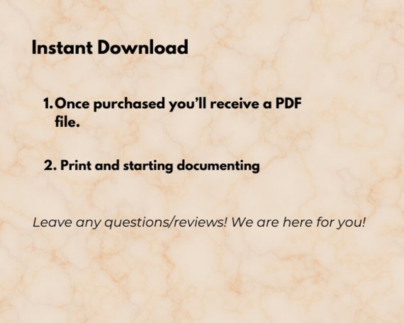 Therapy Journal Medication Tracker Track Progress on Therapy Instant ...