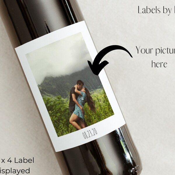 Polaroid Photo Label - Etsy