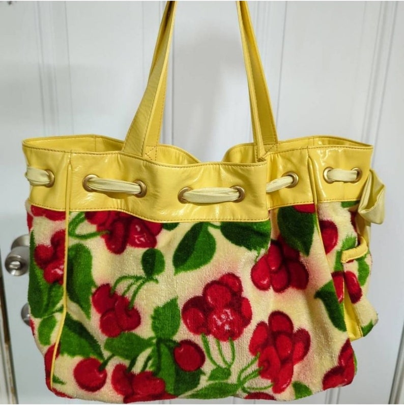 Juicy Couture Y2K Rare Cherry Daydreamer Shoulder Bag - Etsy