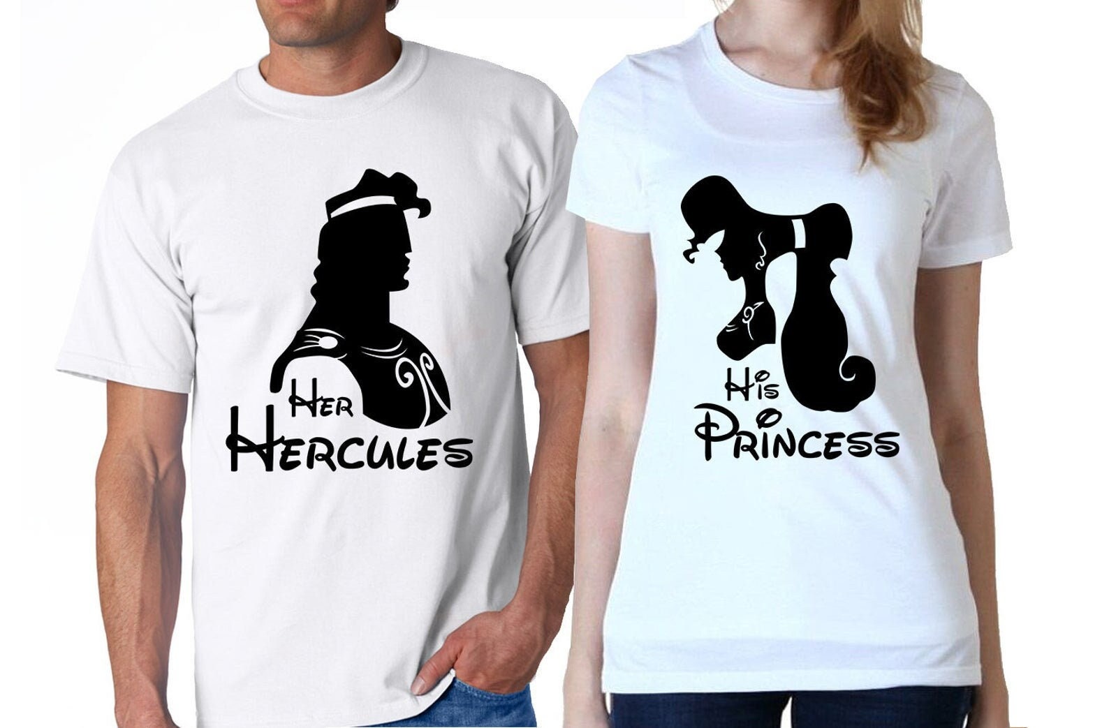 Her Hercules His Princess Couples Set Cut Files | Cricut | Silhouette ...