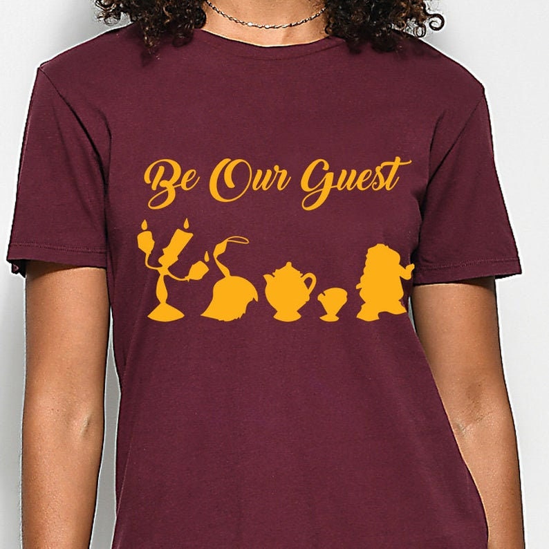 Be Our Guest Cut Files Cricut Silhouette Cameo Svg Cut - Etsy Australia